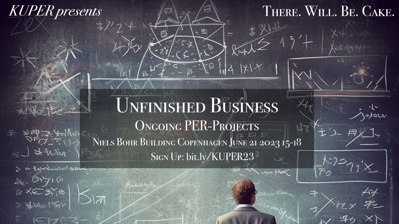 KUPER Unfinished Business – University of Copenhagen